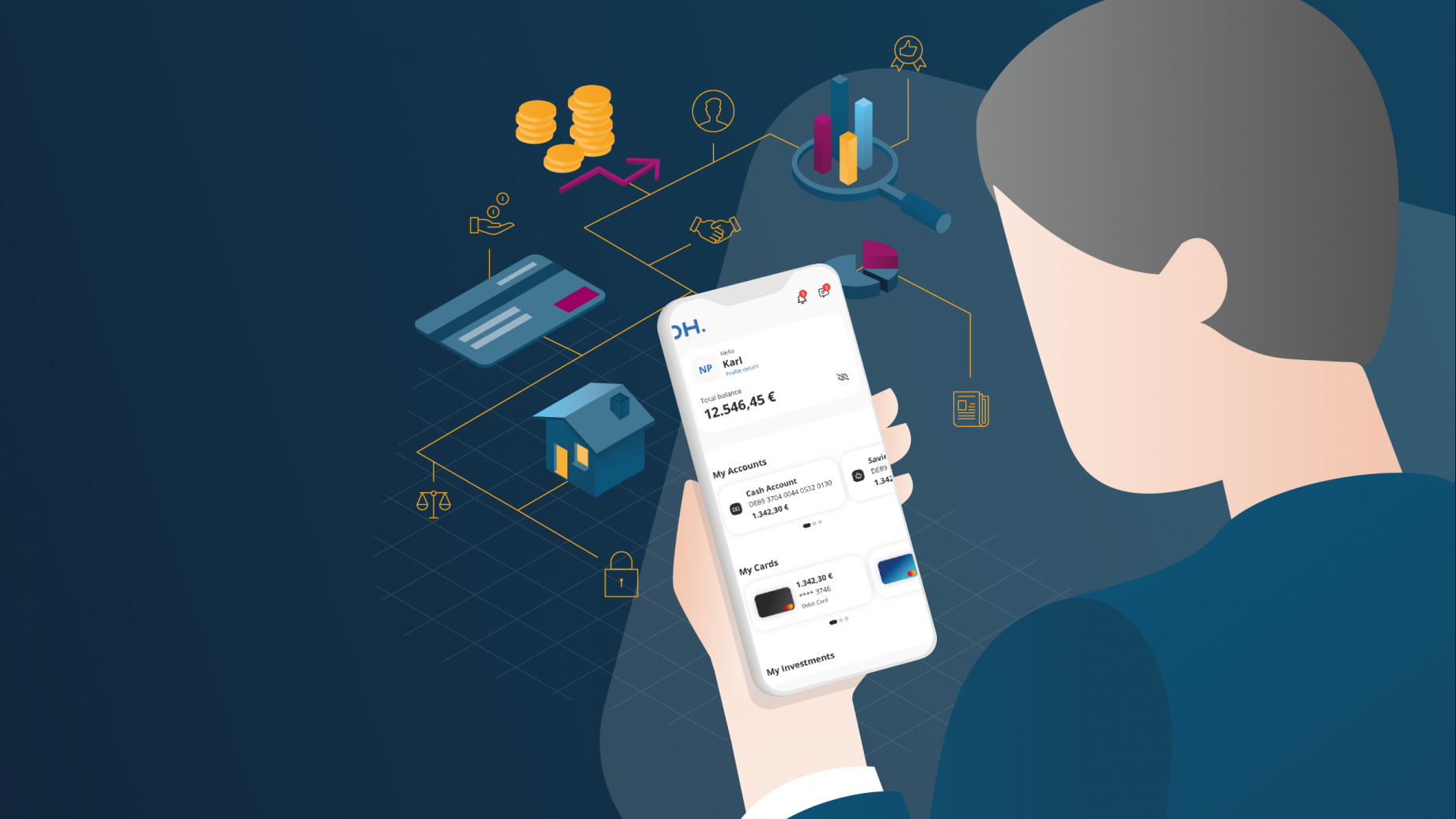 CREALOGIX Digital Hub – Neobanking-Lösung | CREALOGIX